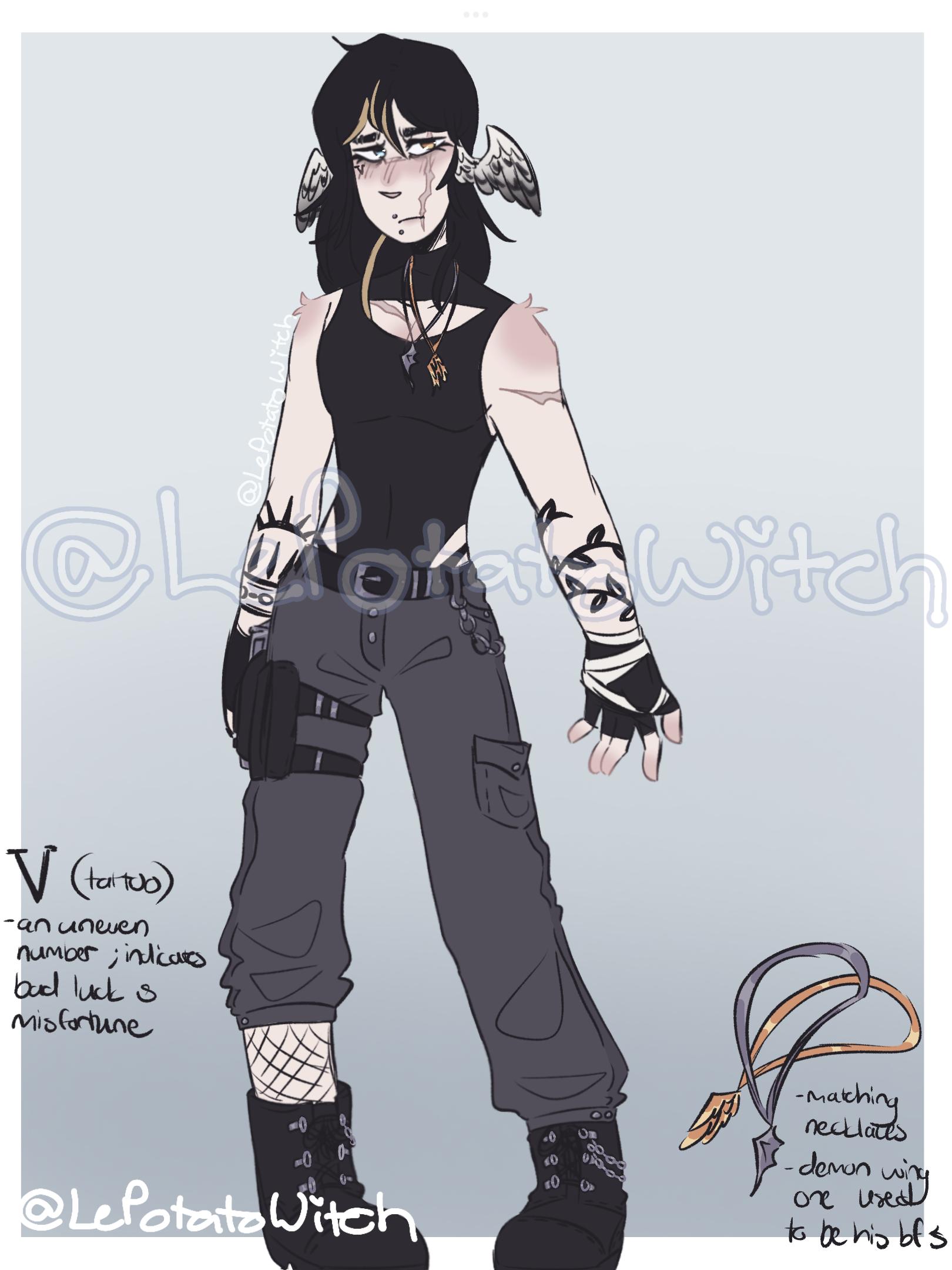 EmoCatBoi Supremacy💜 Committed 48 Crimes Icarus - ibisPaint