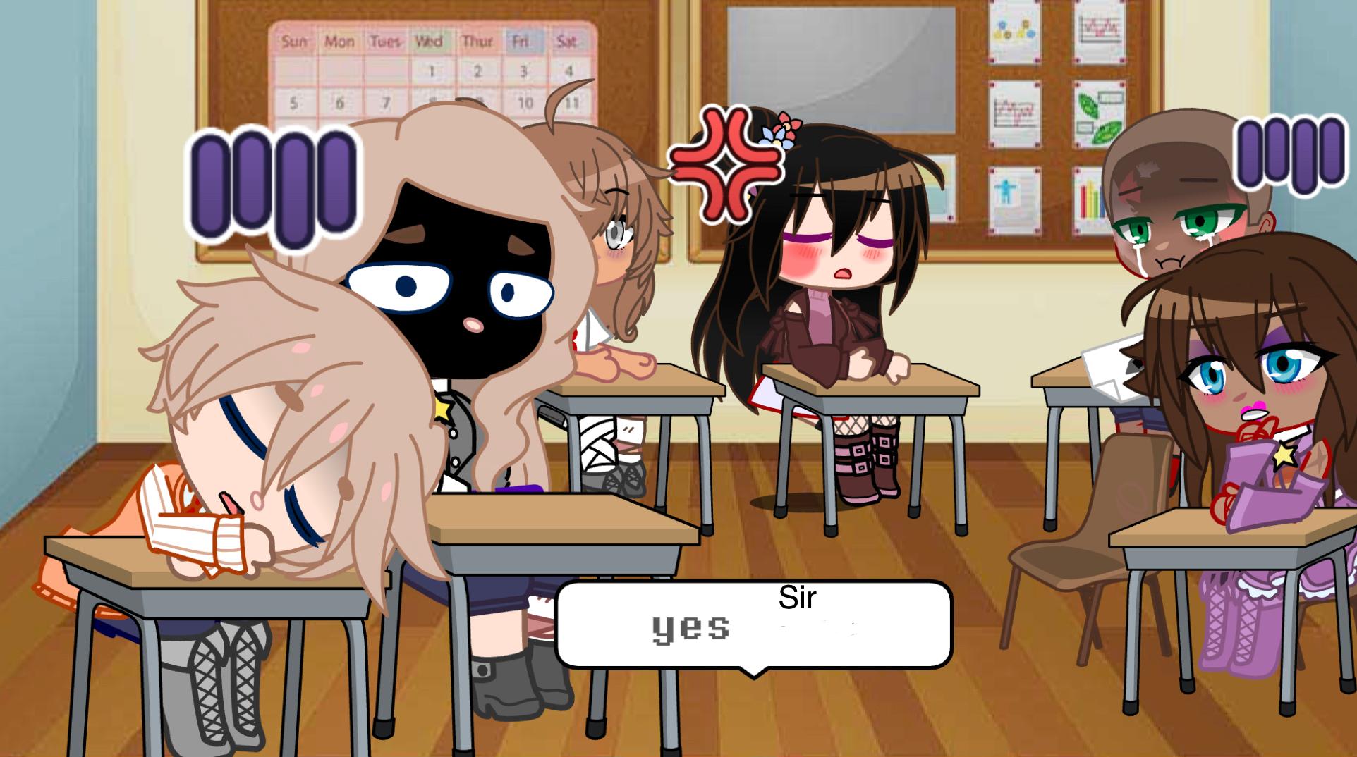 Classroom skits Episode 9 What was that for!? - ibisPaint