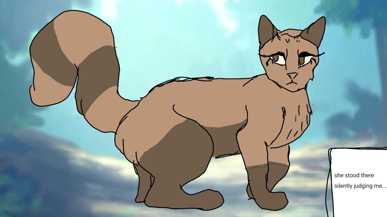 Warrior Cats, Stories for ocs. Episode 4 StoneLeaf and GrassBerry pt 3 - ibisPaint
