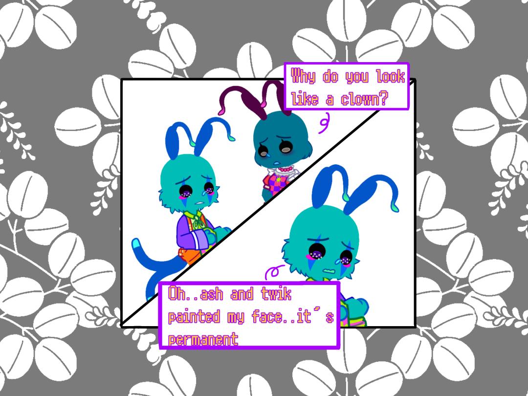 First ever gacha comic Brain 9% broken Two lovers met~ -3- - ibisPaint