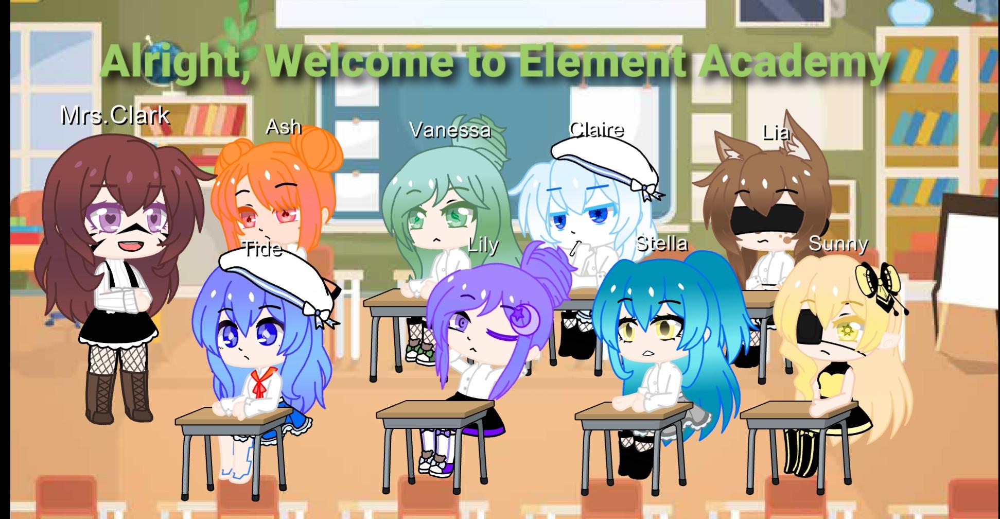 Element Academy ((Ended)) Ep 7 Element academy part 1 - ibisPaint