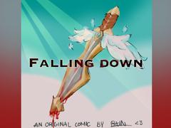 FALLING DOWN FALLING DOWN | 6 | ABOUT MY 💩 UPLOAD SCHEDULE - ibisPaint