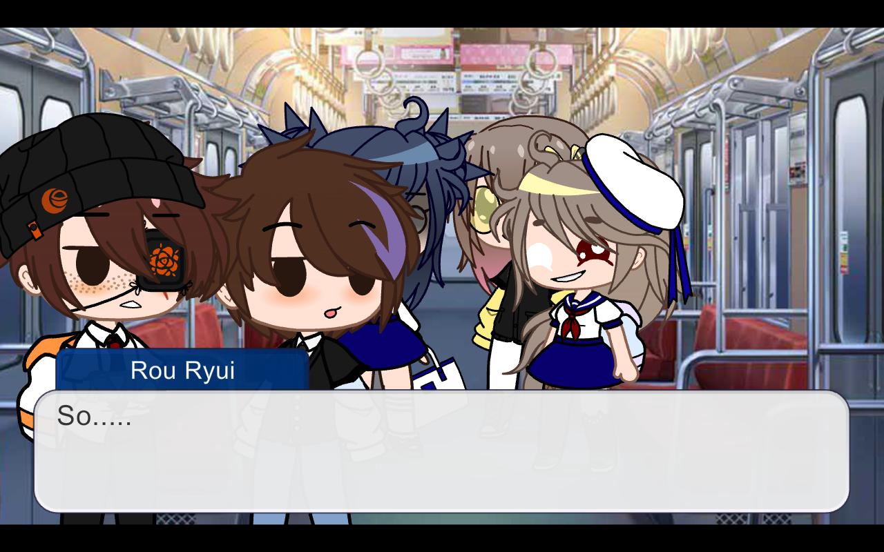 Ms. Popular and the Nerd Episode 5 On the train pt. 2 - ibisPaint