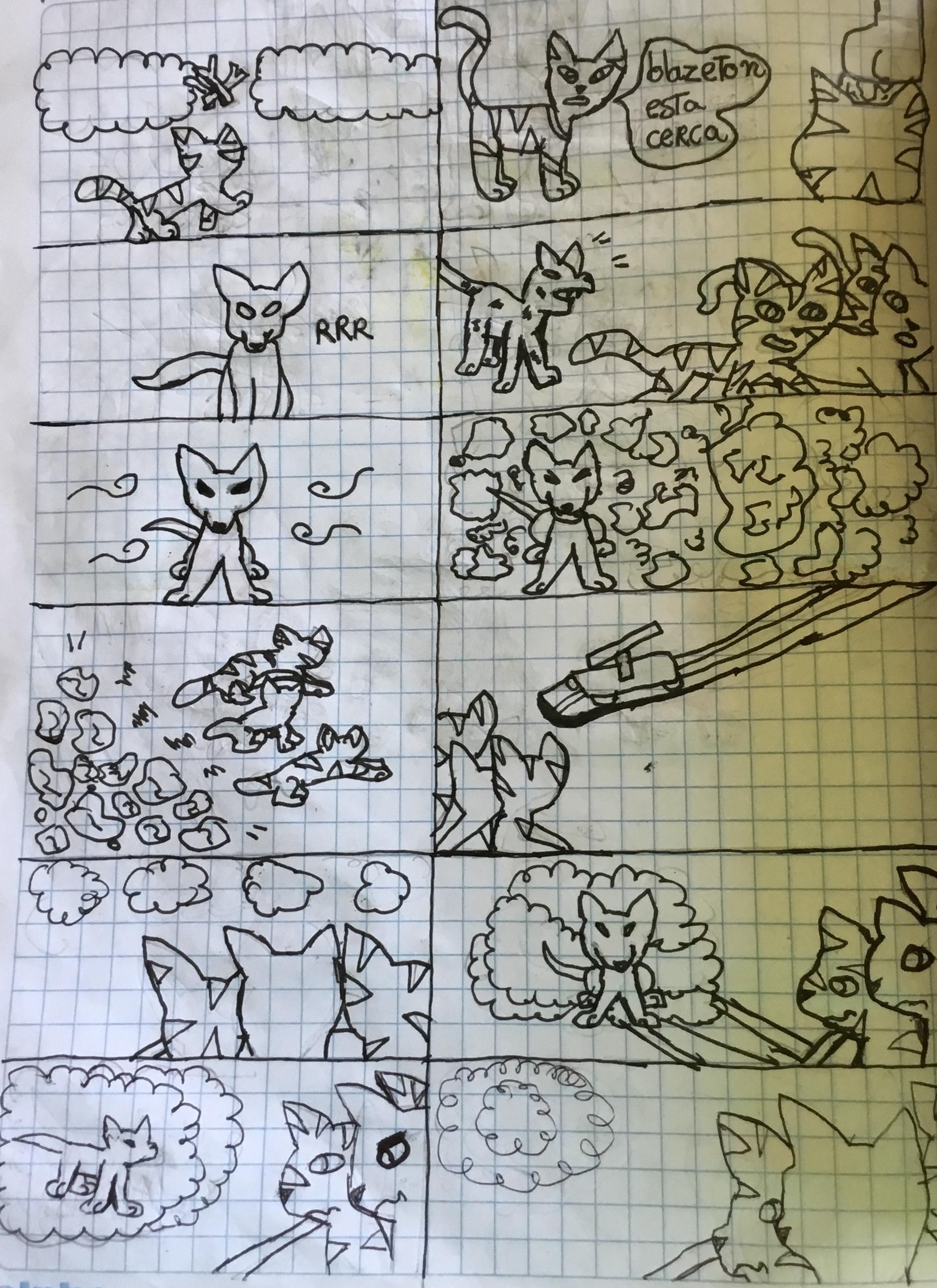 Warriors Animals battle ¿Episodio1 Warriors animals Battle - ibisPaint