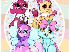 Dandy's World OC comic Scene 2 Kid's Got A Lot Of Energy - ibisPaint