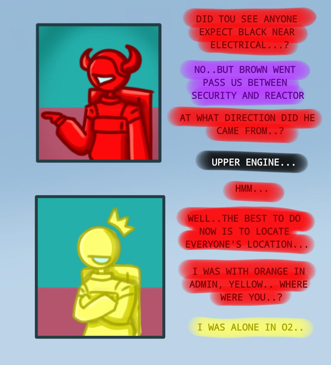 Something Among us Episode 5 : First "incident" - ibisPaint