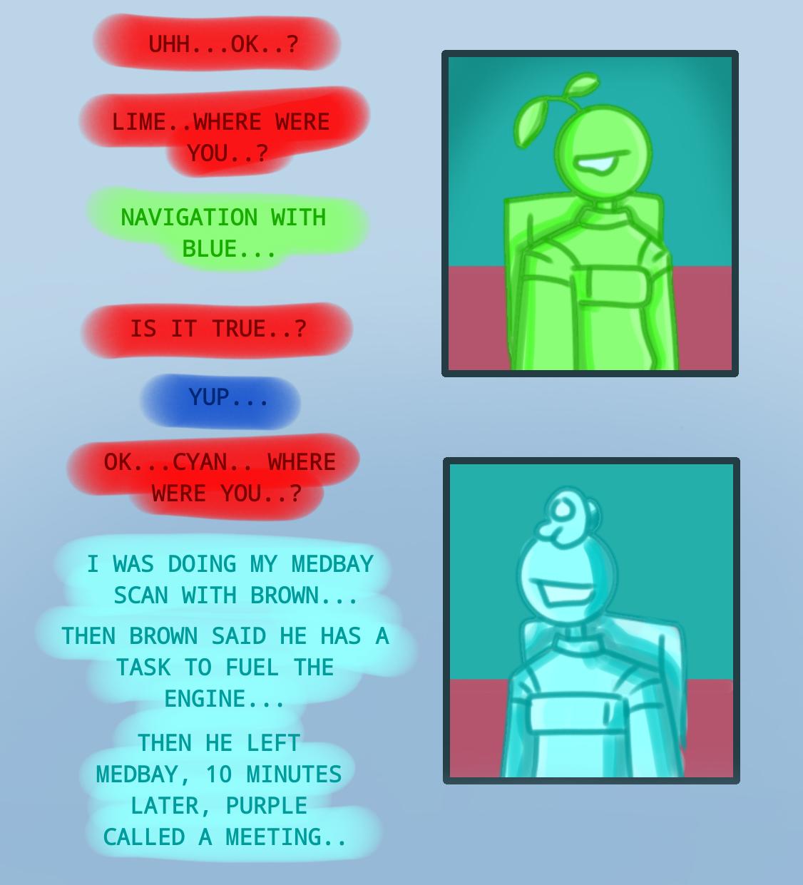 Something Among us Episode 5 : First "incident" - ibisPaint