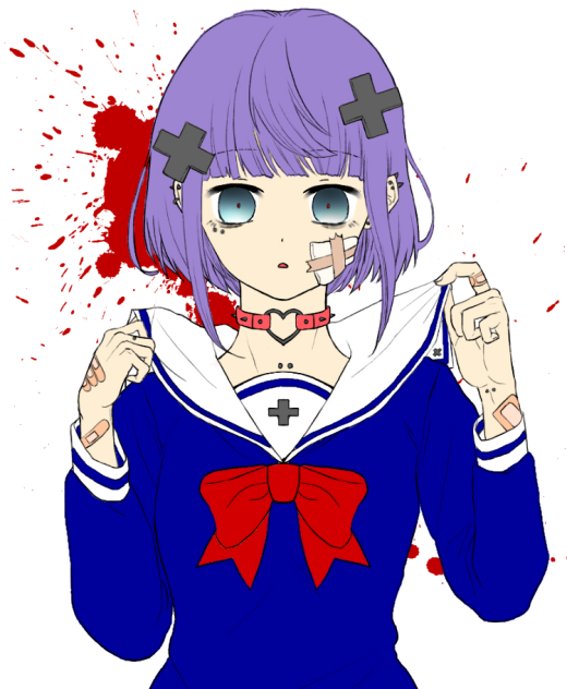 自傷系少女 - ibisPaint