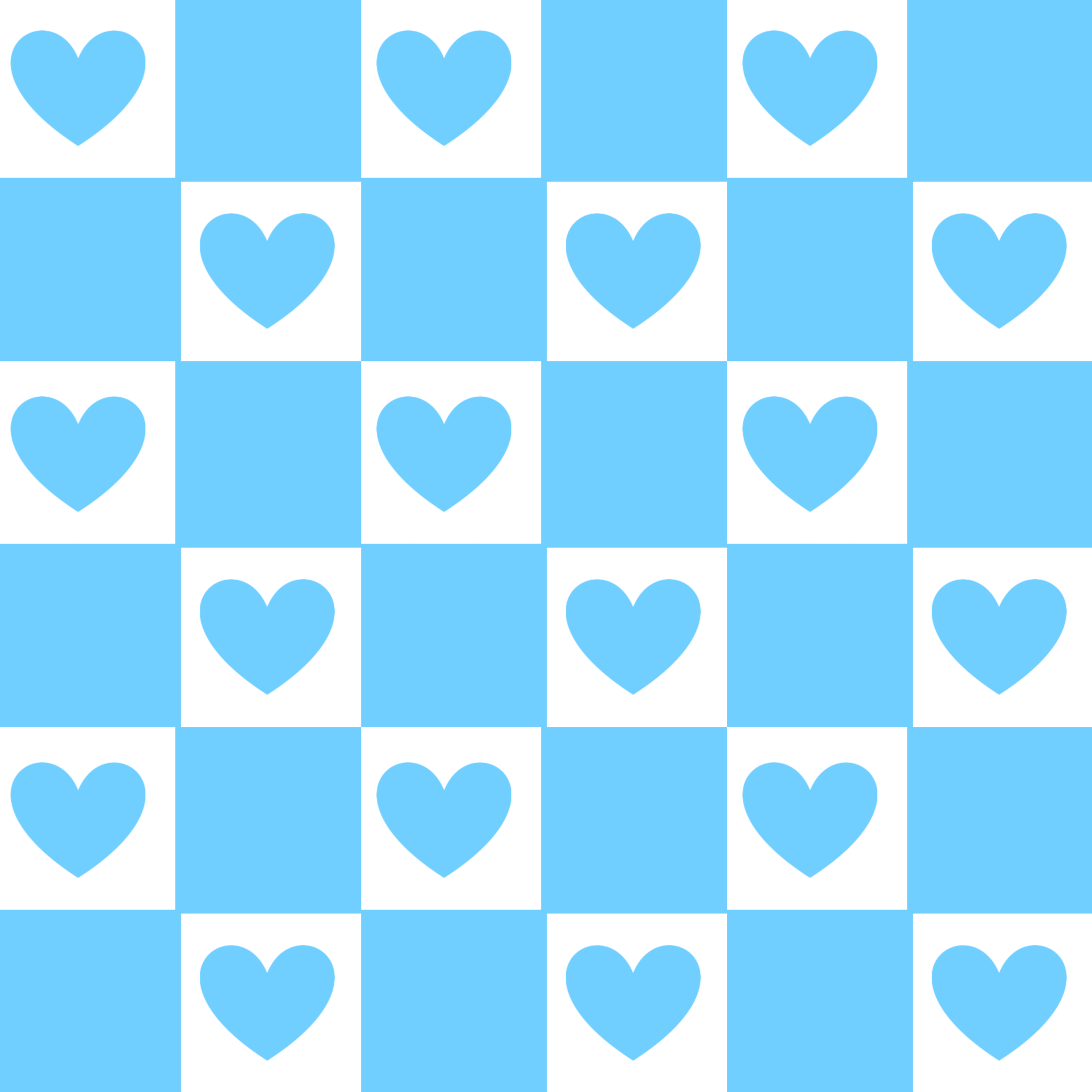 Y2K Love Background mono color Blue - ibisPaint