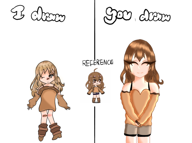 I draw you draw collaboration #2 - ibisPaint