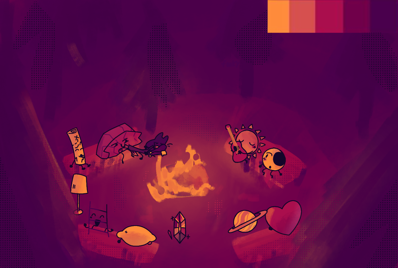 campfire stories - ibisPaint