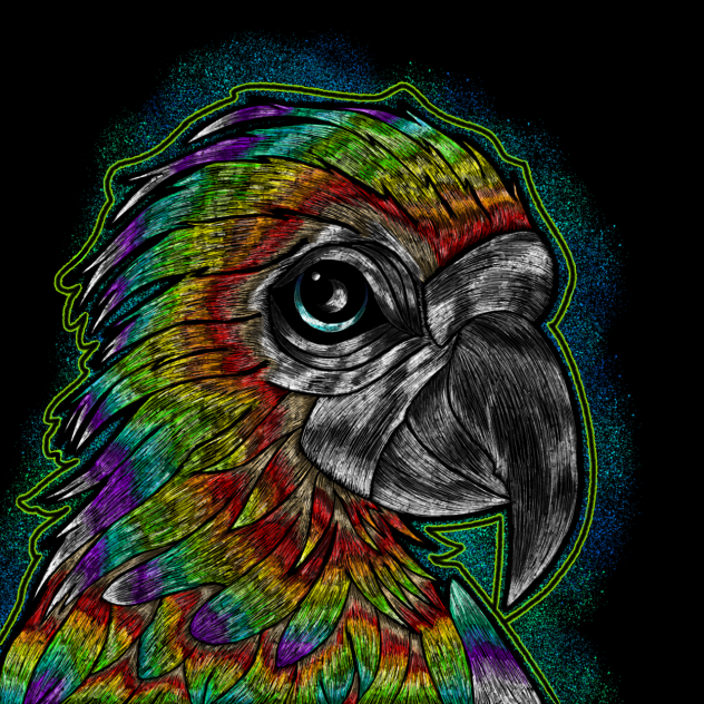 Parrot - ibisPaint