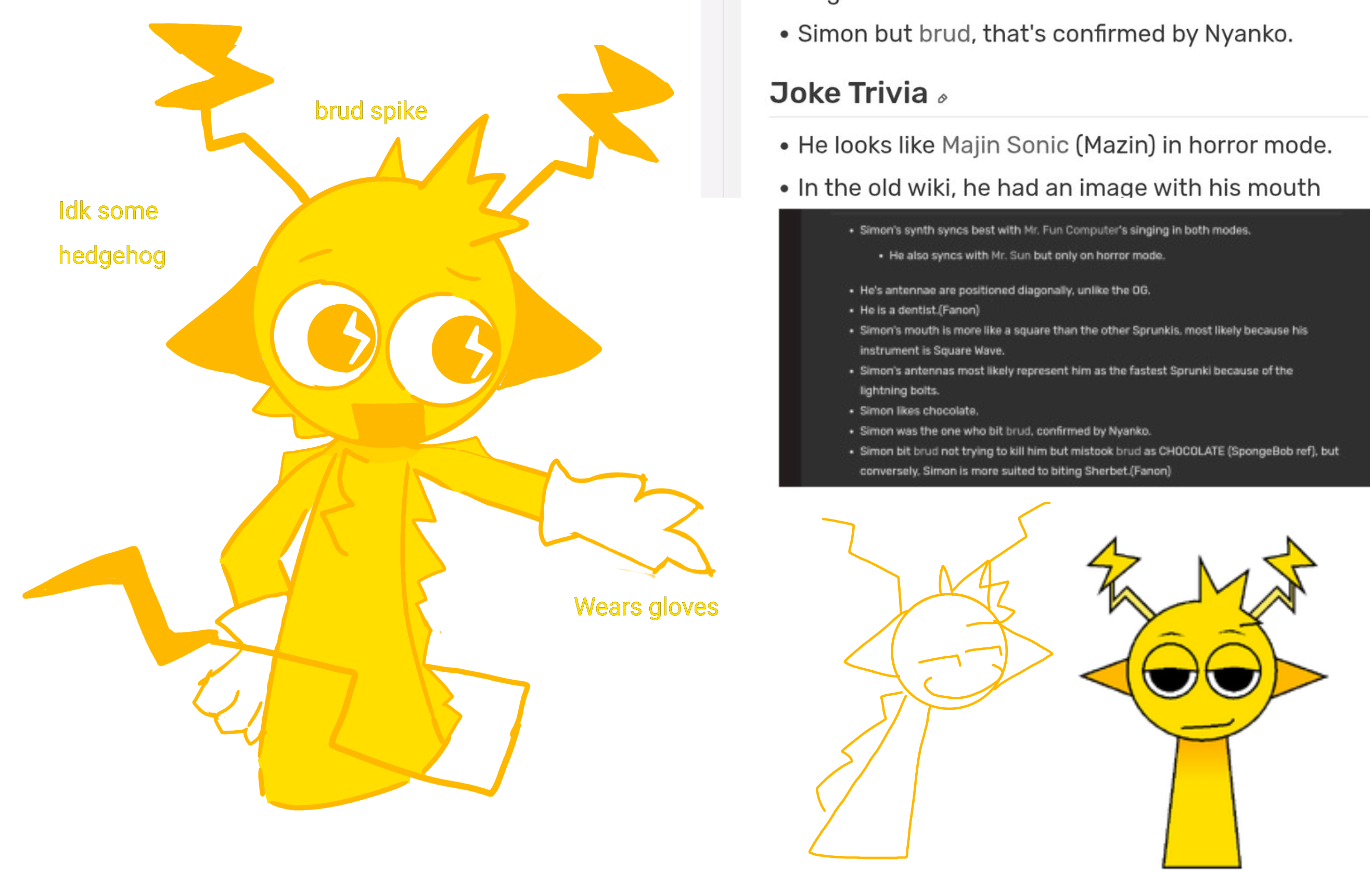 Simon the retake hedgehog - ibisPaint