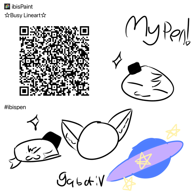 ☆Busy Lineart☆ - ibisPaint