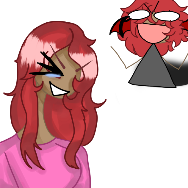 Evalynn w her brother Jae (Jay) - ibisPaint