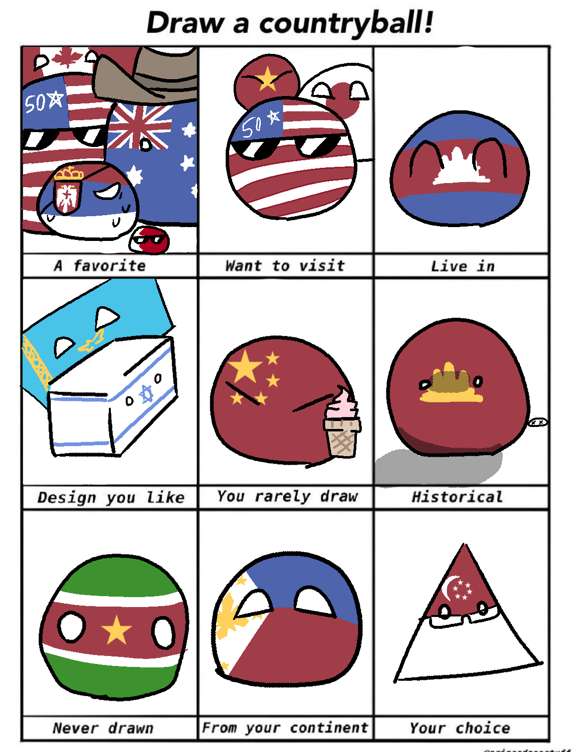 draw a countryball! - ibisPaint