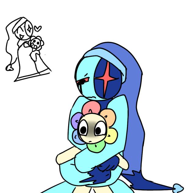 sad cuddles =[ - ibisPaint