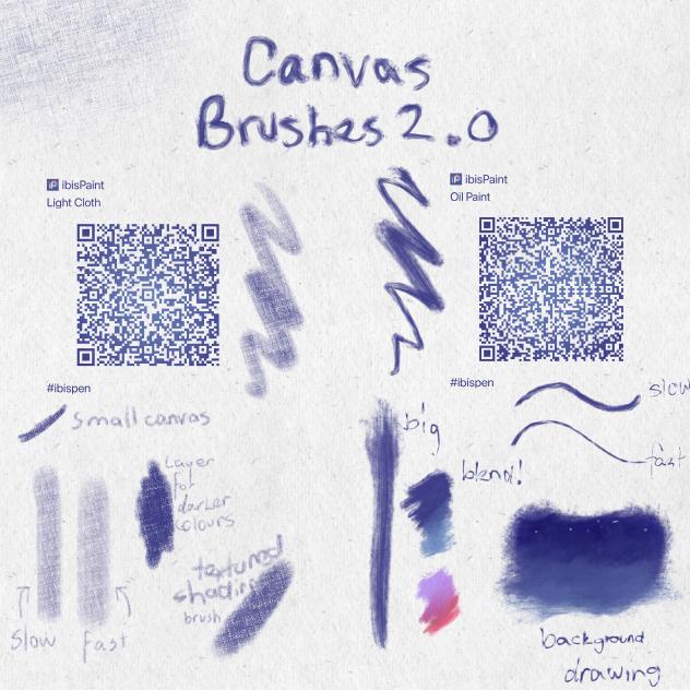Canvas Brushes 2.0 - ibisPaint