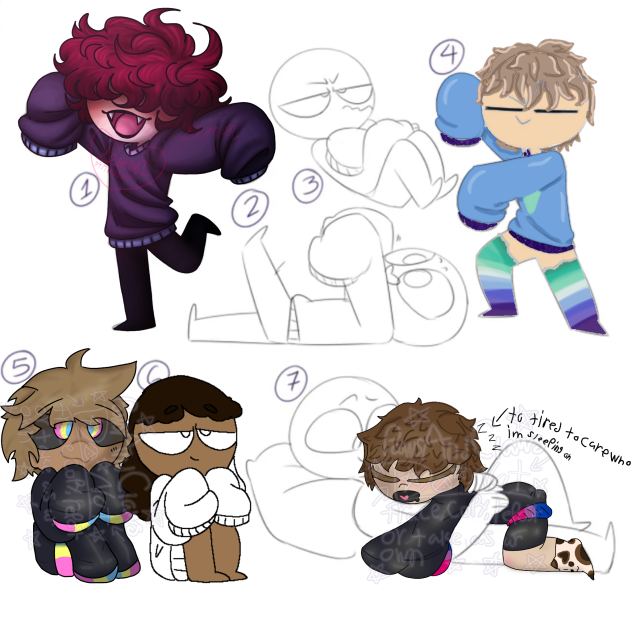 random collab - ibisPaint