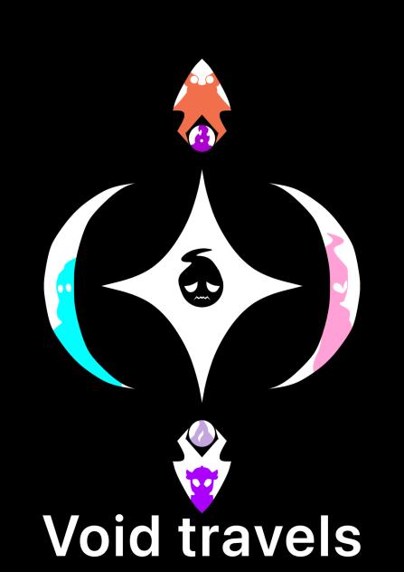 Void travels poster - ibisPaint