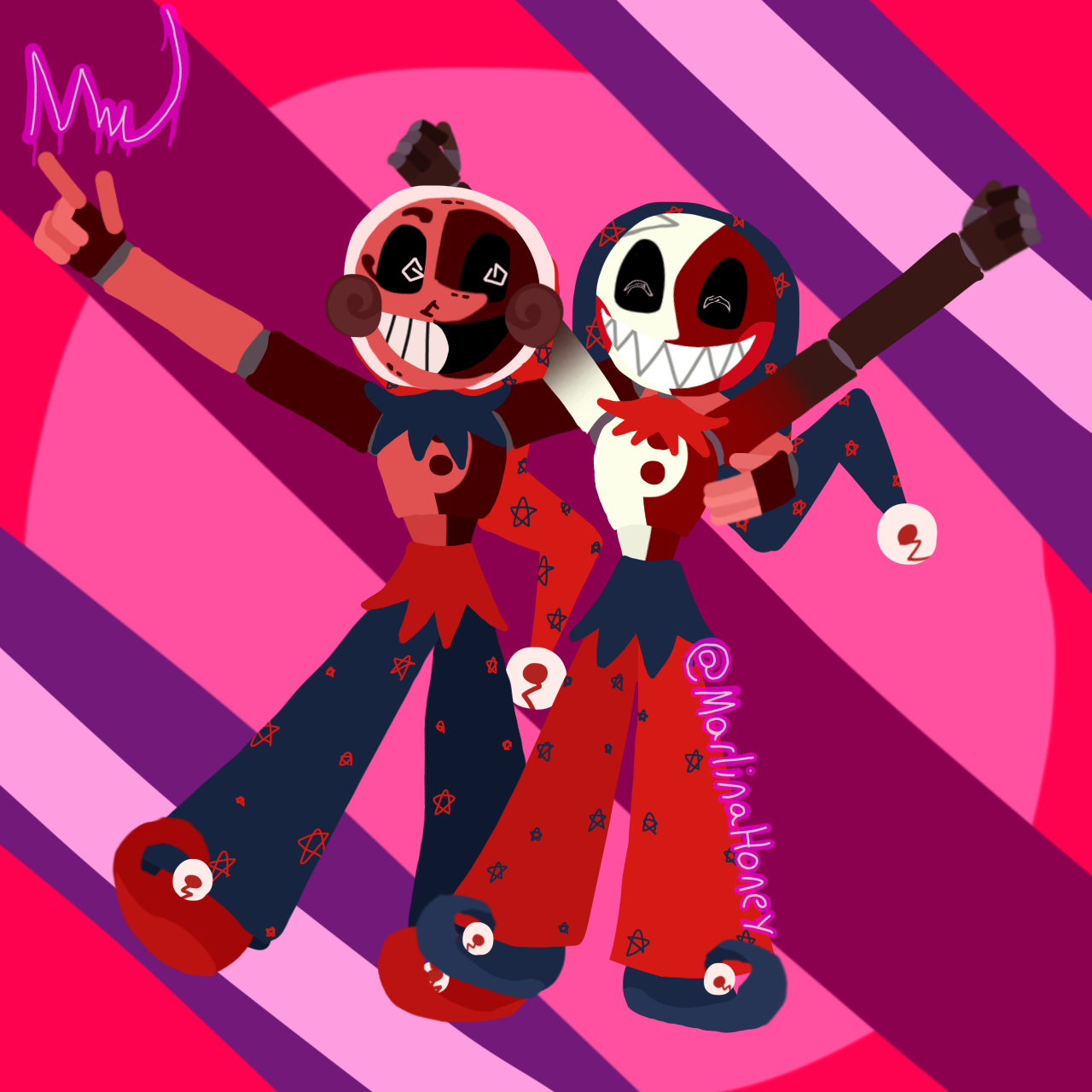 Bloodmoon Twins - ibisPaint