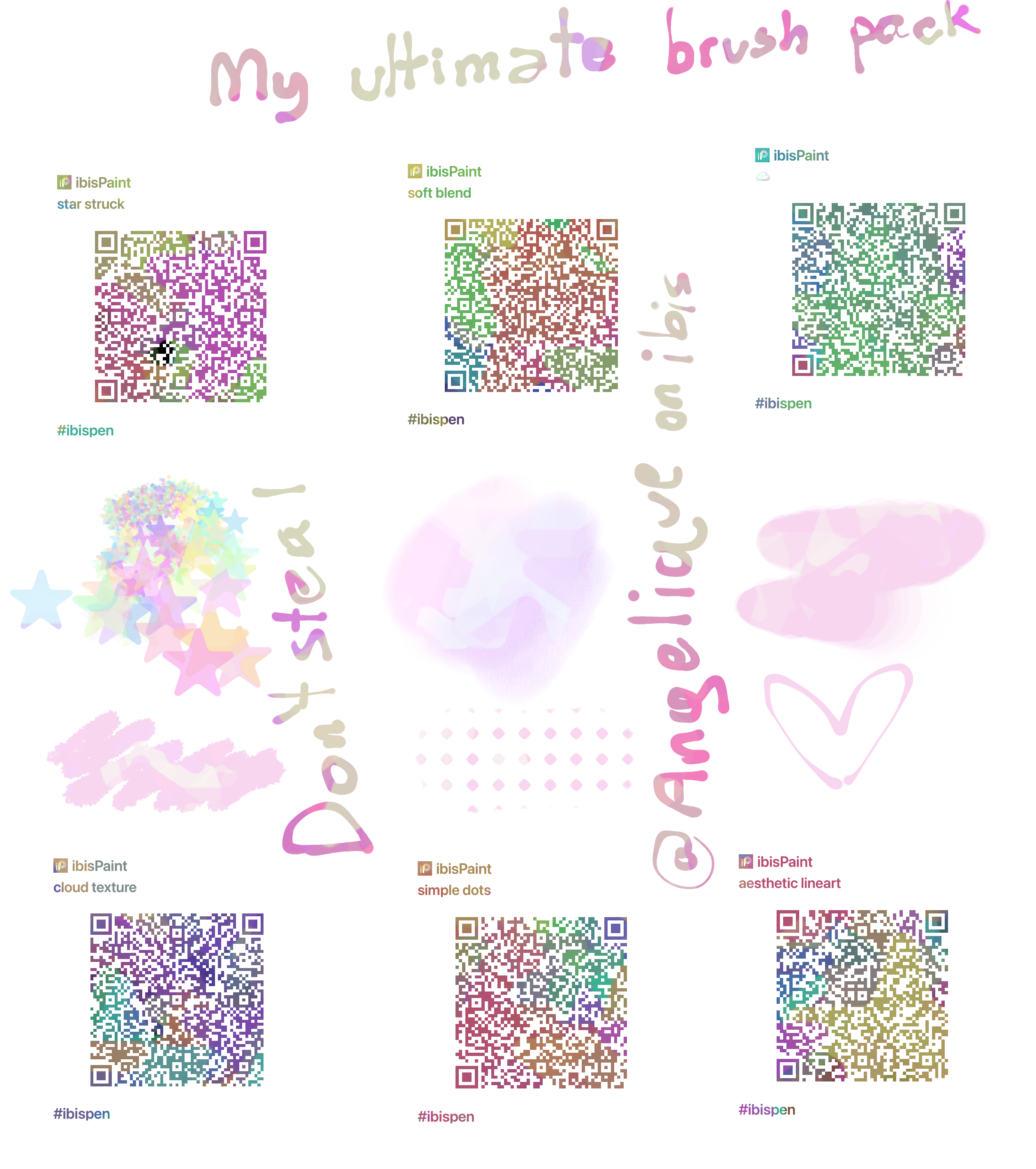 My ultimate brush pack - ibisPaint