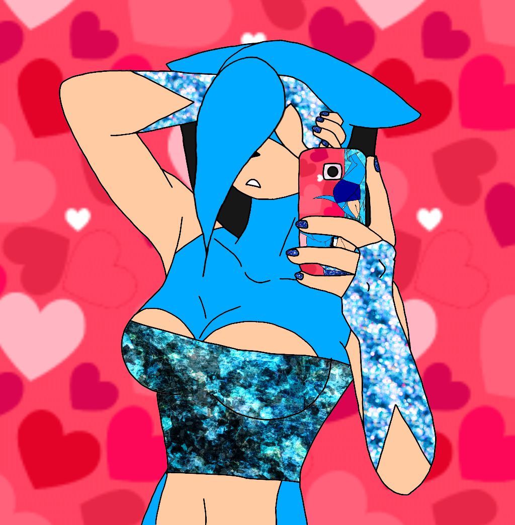 Selfie Becky The HedgeHog - ibisPaint