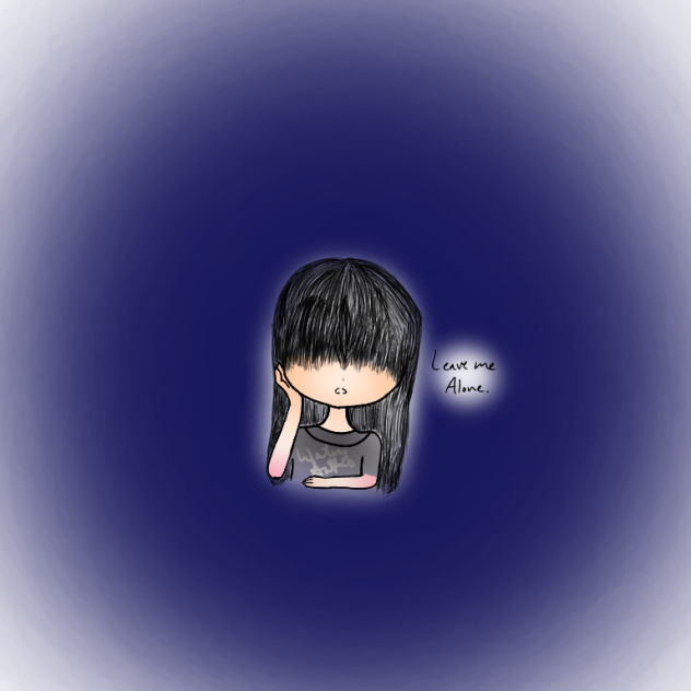 Leave me Alone. - ibisPaint