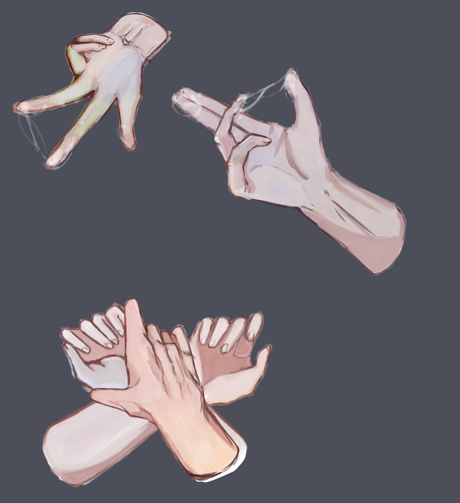 Hand practice - ibisPaint