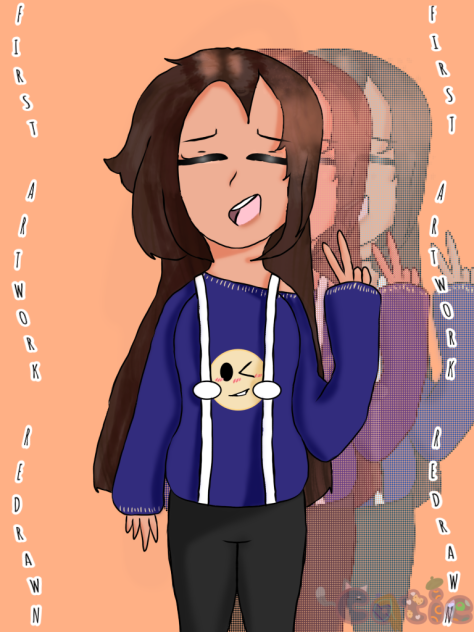 First Artwork Redrawn - ibisPaint