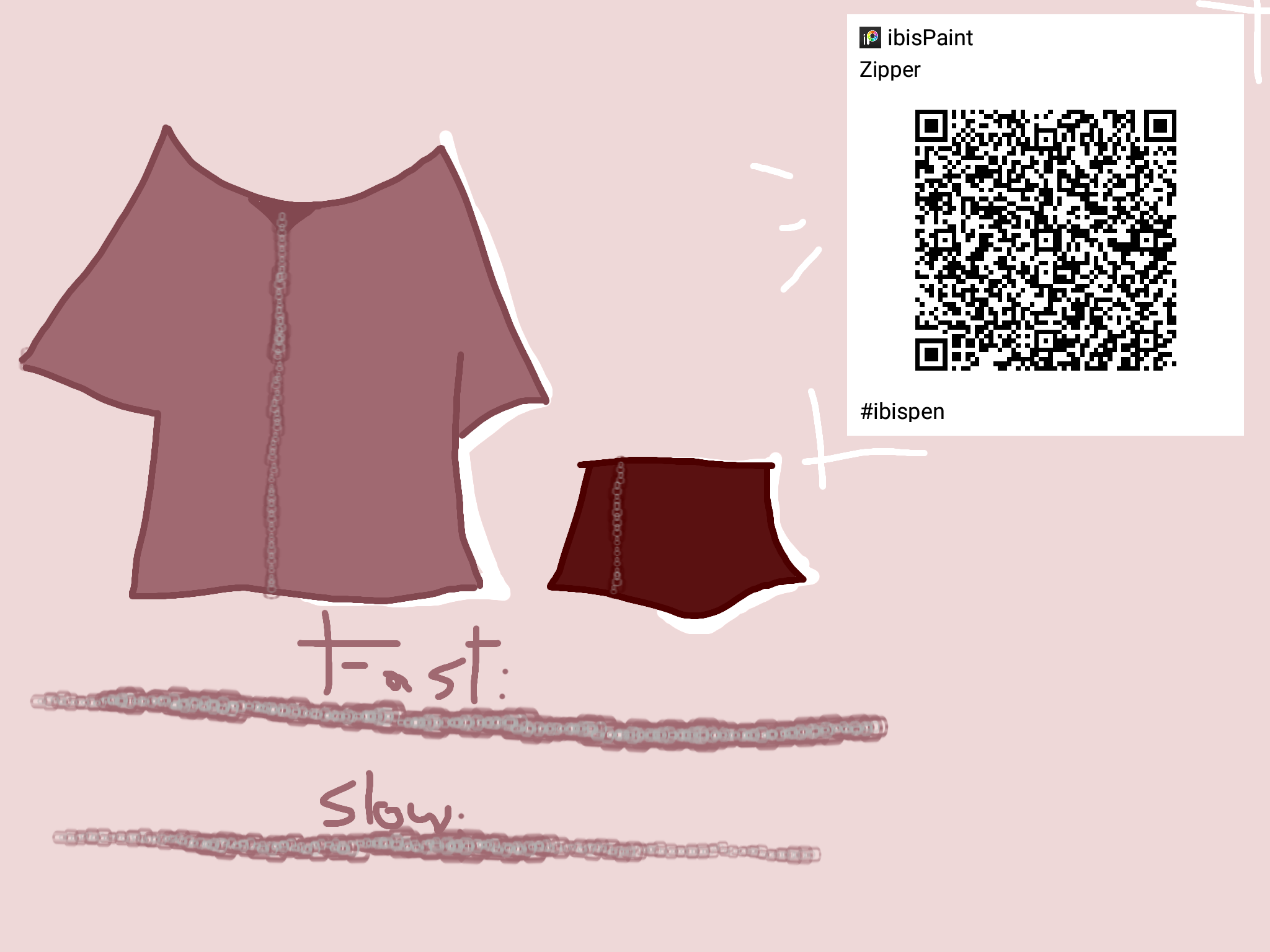 Instant Zipper. - ibisPaint