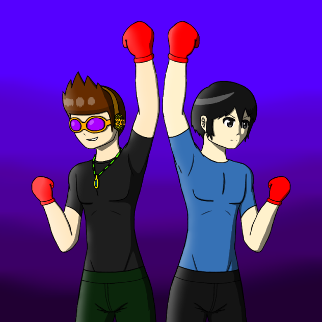 Duo in Boxing League - Roblox - ibisPaint