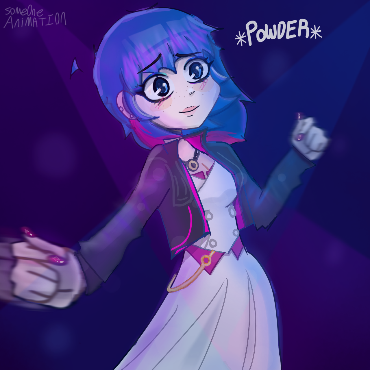 Powder and Ekko dance scene in season 2 - ibisPaint