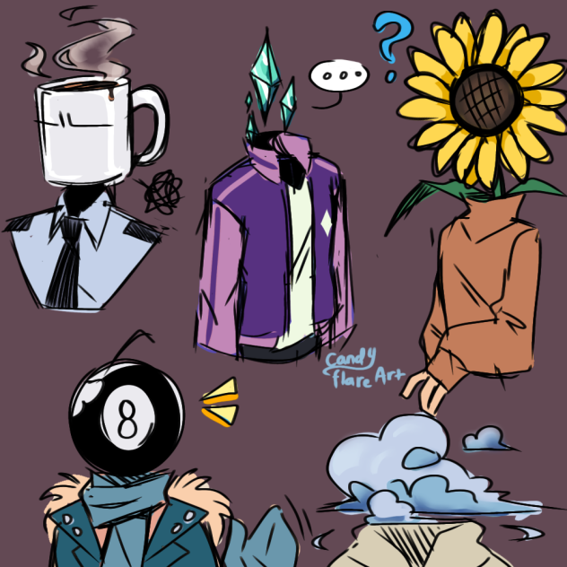some object heads =P - ibisPaint