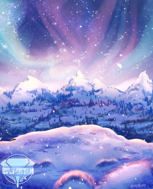 MOUNTAIN VIEW 🏔 - ibisPaint