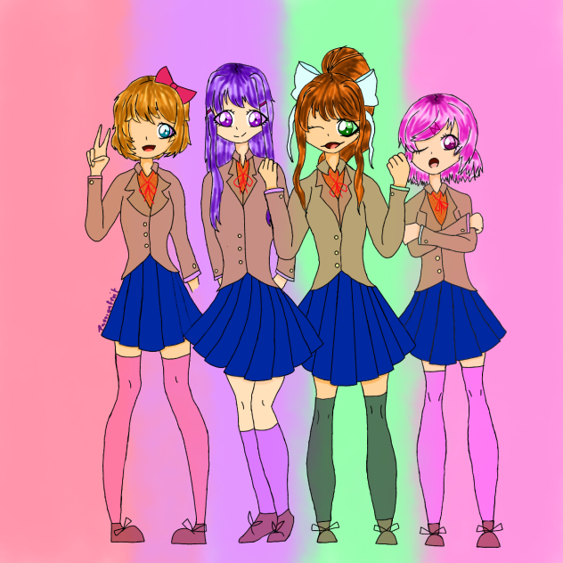 DDLC Speedpaint - ibisPaint