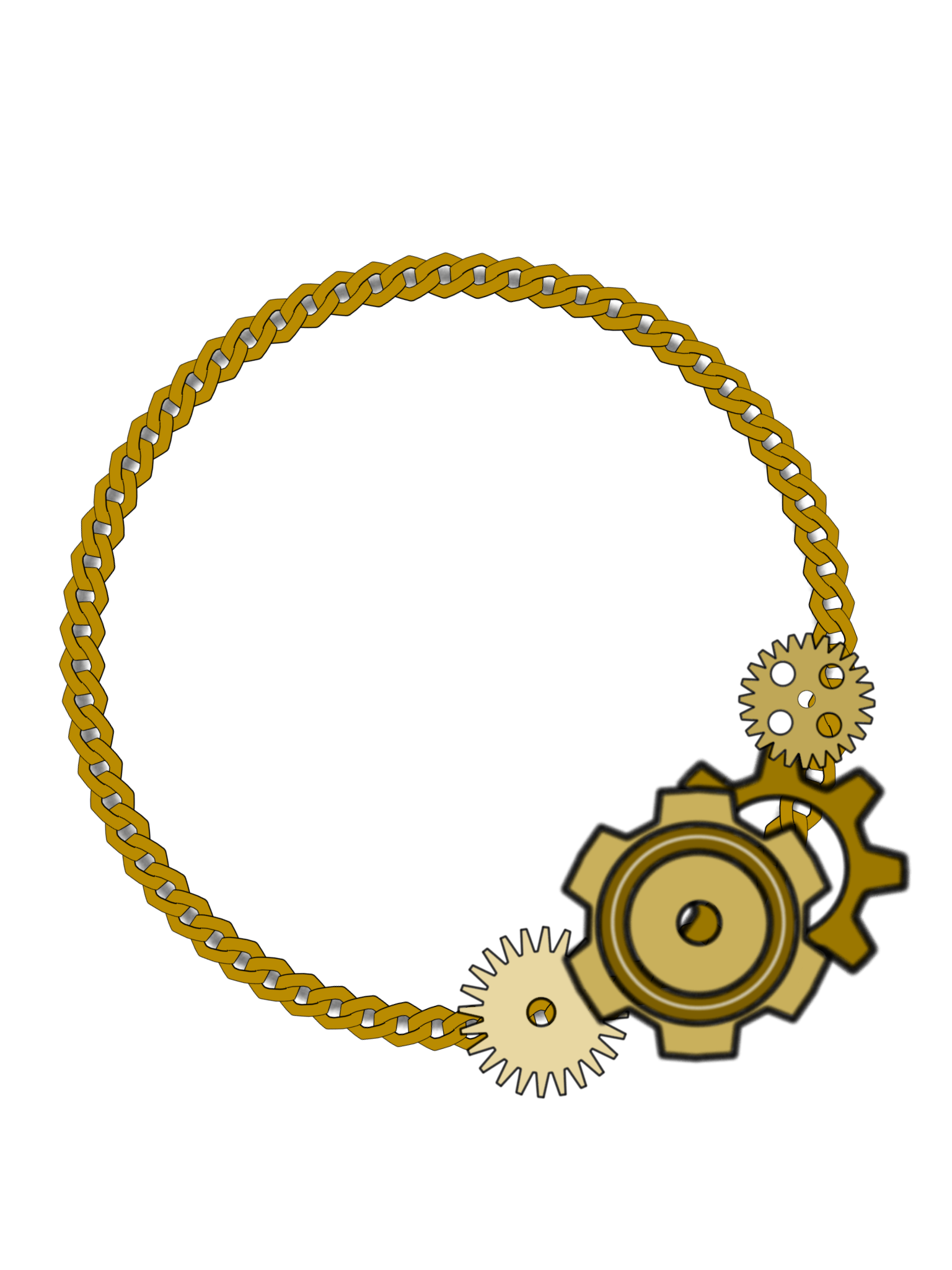 Material - Steampunk frame avatar 1 - ibisPaint