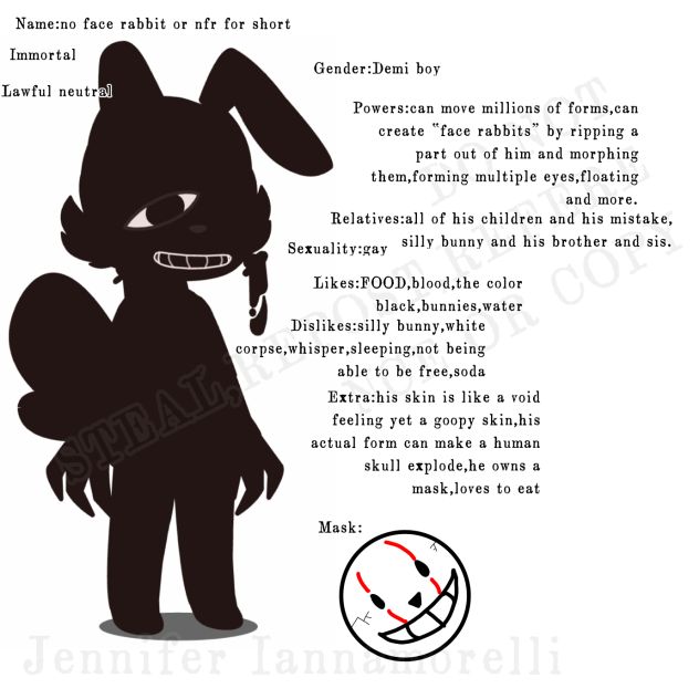 No face rabbit - ibisPaint