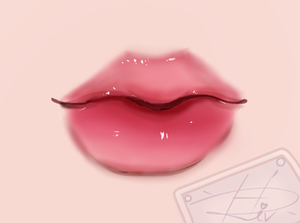 UGH. jUCiy lIps - ibisPaint