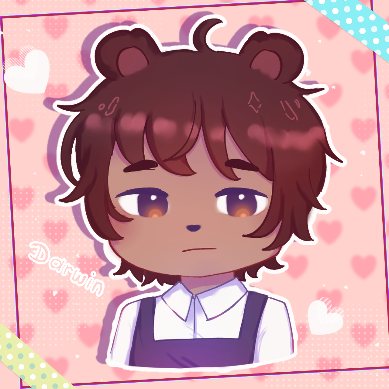 Darwin chibi - ibisPaint