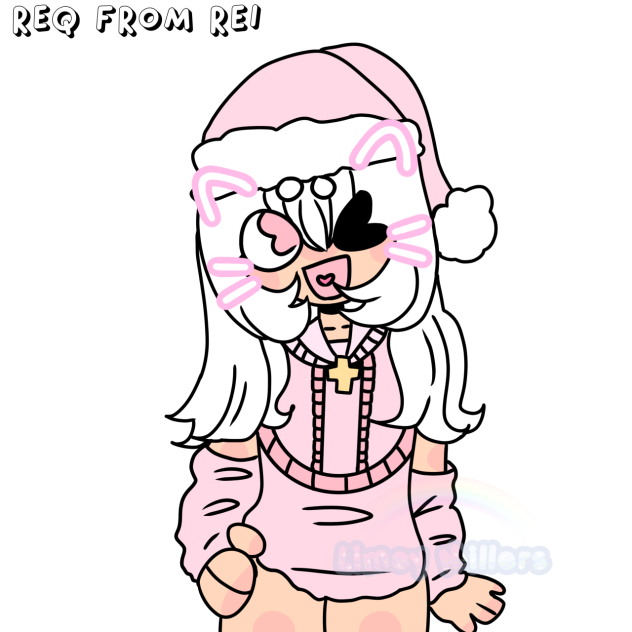 [Pink🌸⭐️🤍] [Commission from Rei] - ibisPaint