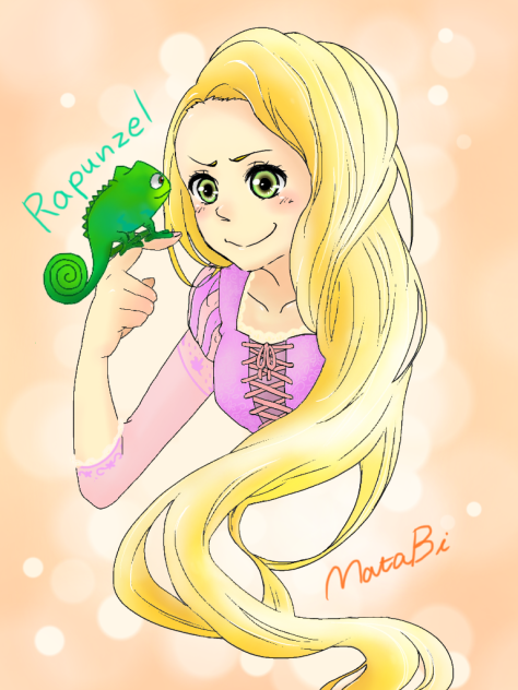 rapunzel - ibisPaint