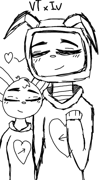 VT x IV a cute ship I like so I made it - ibisPaint