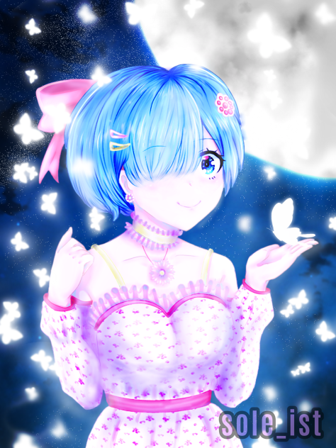 Rem レム re zero - ibisPaint