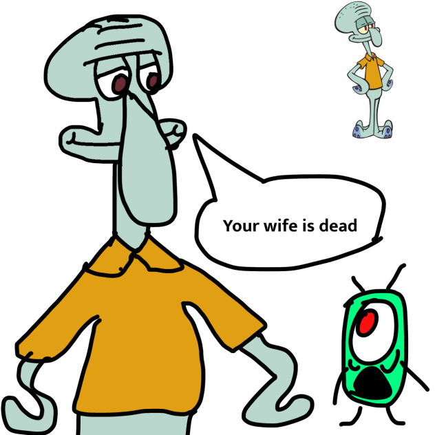 Squidward art - ibisPaint