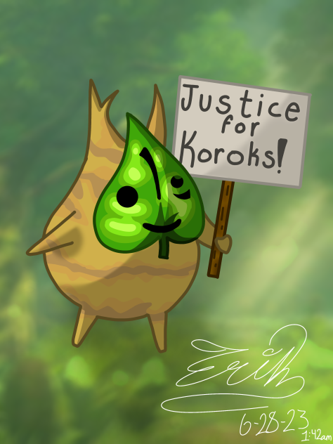 Justice for Koroks - ibisPaint