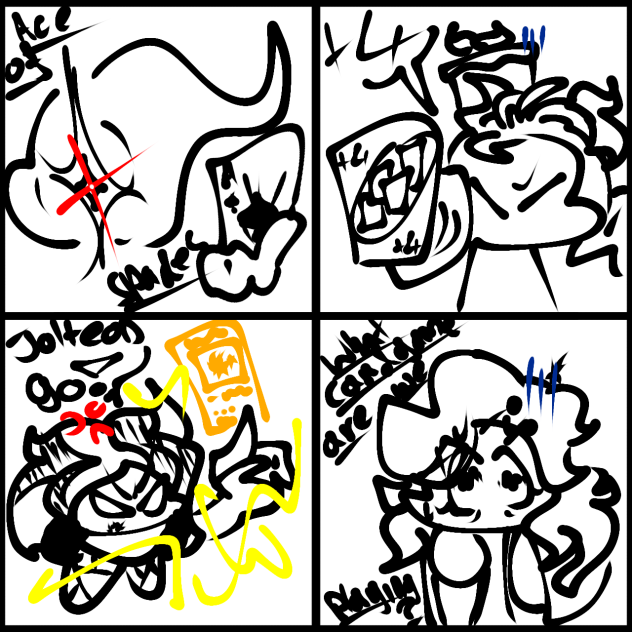 Card comic - ibisPaint