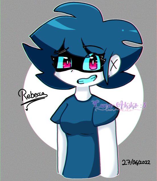 Rebecca💙(FNF) - ibisPaint