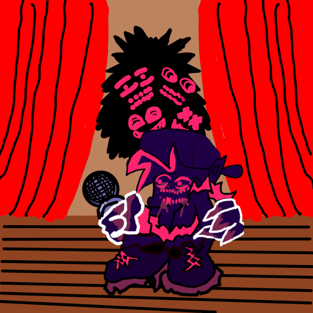 FNF BF(evil) - ibisPaint