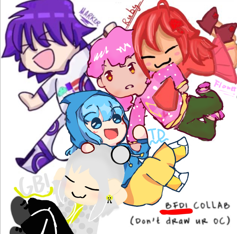 BFDI Collaboration waaa - ibisPaint